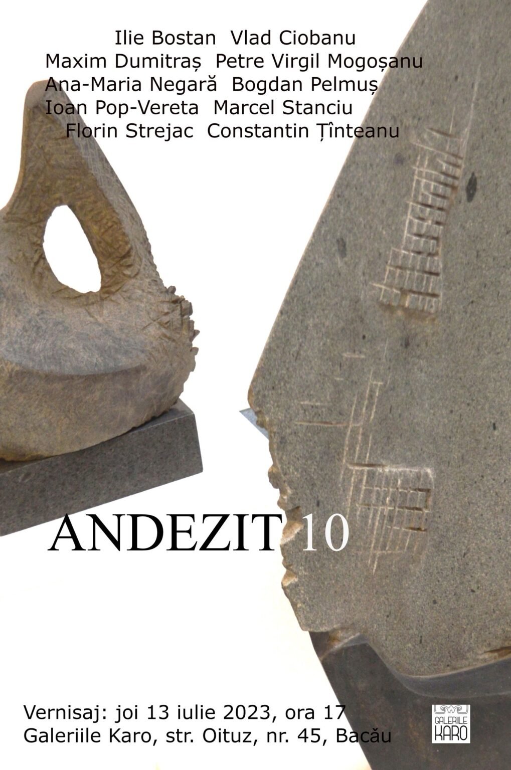 Andezit 10 @ Galeriile Karo Bacău | UAP
