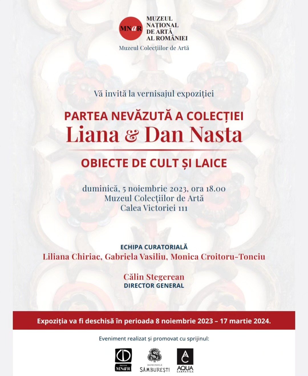 „Partea nevăzută a colecției Liana și Dan Nasta: obiecte de cult și ...